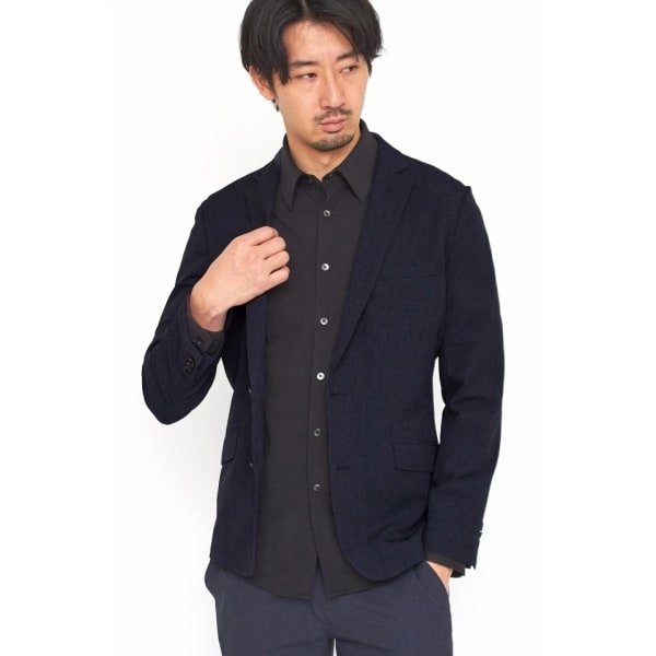 ハイストリート（HIGH STREET）/HIGH STREET∴Primeflex×DotAir メランジプリントジャケット