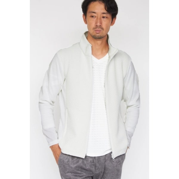 ハイストリート（HIGH STREET）/HIGH STREET∴コンビスタンドブルゾン