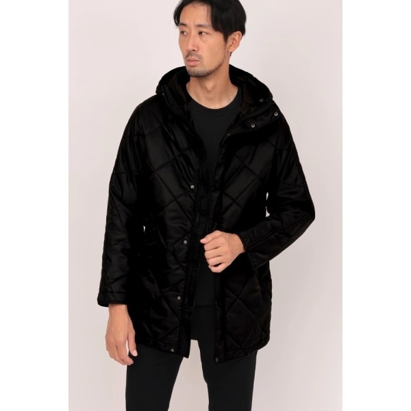 ハイストリート（HIGH STREET）/HIGH STREET∴キルトフーディーコート