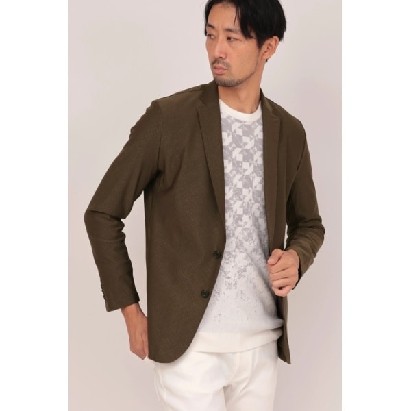 ハイストリート（HIGH STREET）/HIGH STREET∴4WAYバイアスチェックジャガードジャケット