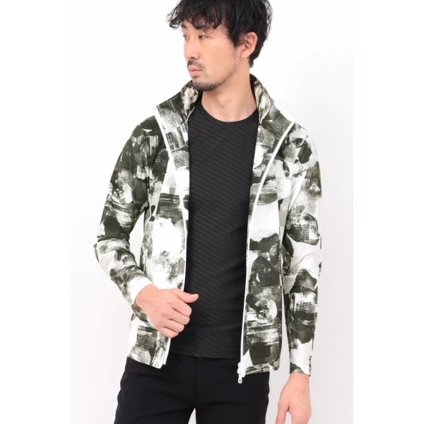 ハイストリート（HIGH STREET）/HIGH STREET∴ハイテンションMINEROプリントスタンドブルゾン