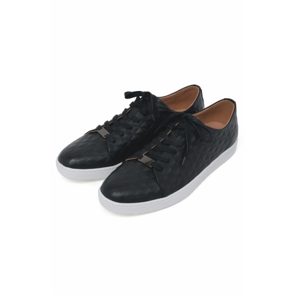 ハイストリート（HIGH STREET）/HIGH STREET∴ダイヤモンド柄型押しドレススニーカー