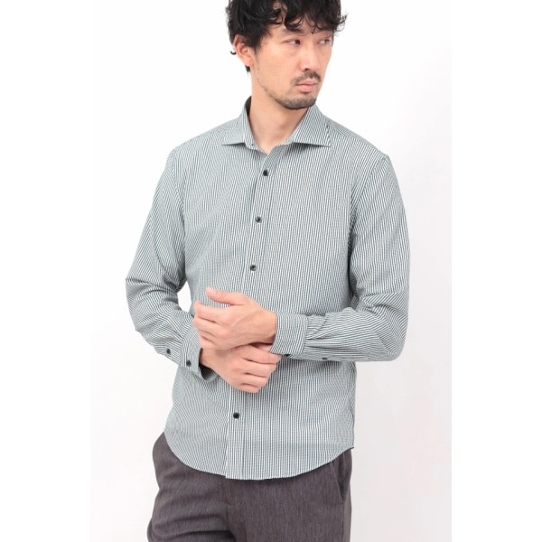 ハイストリート（HIGH STREET）/HIGH STREET∴2WAYサッカーカッタウェイシャツ