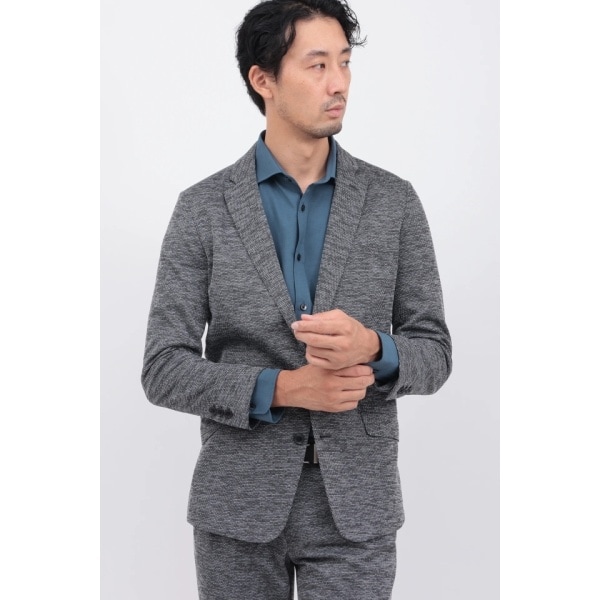 ハイストリート（HIGH STREET）/HIGH STREET∴テックツイードハニカムジャージジャケット