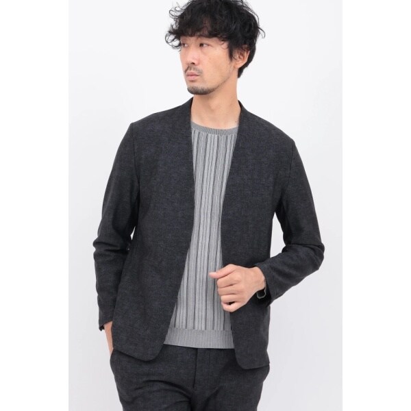 ハイストリート（HIGH STREET）/ＨＩＧＨ ＳＴＲＥＥＴ∴ヒートパフォーマーノーカラーＪＫ