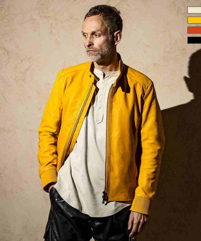 シーディーエム バイ カルぺディエム（CDM BY CARPEDIEM）/C DIEM レザーネオシングルライダース