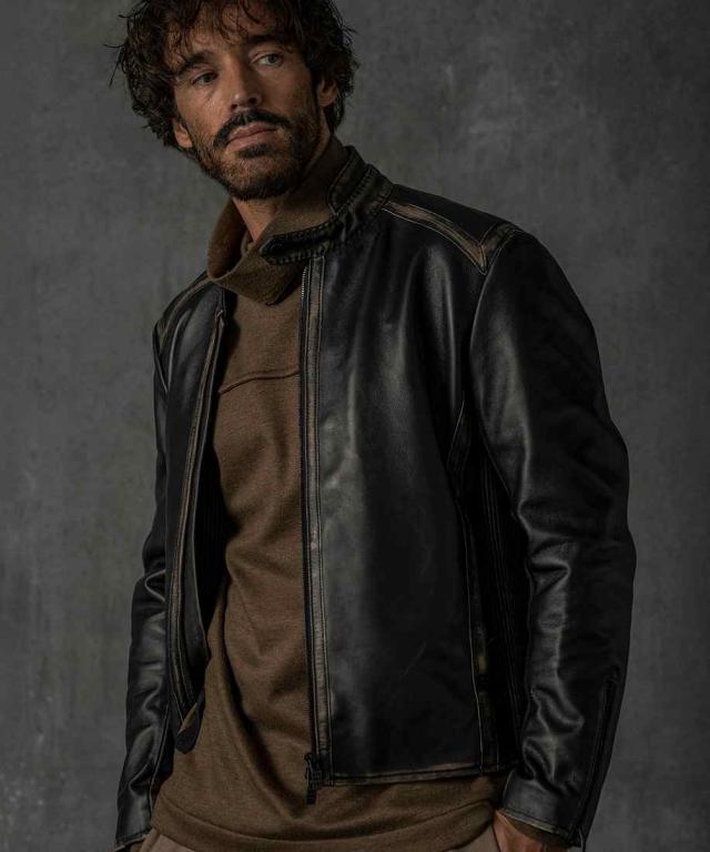 シーディーエム バイ カルぺディエム（CDM BY CARPEDIEM）/C DIEM ヴィンテージライク シングルライダース