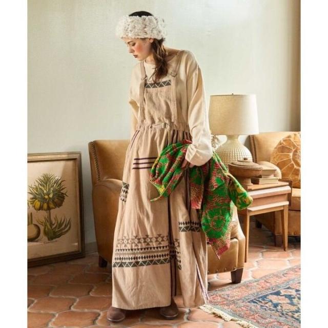 チャイハネ（CAYHANE）/【チャイハネ】ヒティジ刺繍ジャンパースカート