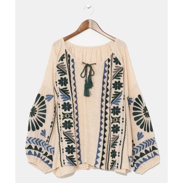 チャイハネ（CAYHANE）/【チャイハネ】バフラ刺繍トップス