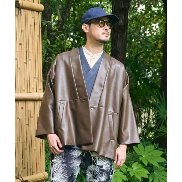 カヤ（kaya）/【カヤ】寒のつくり革メンズコート