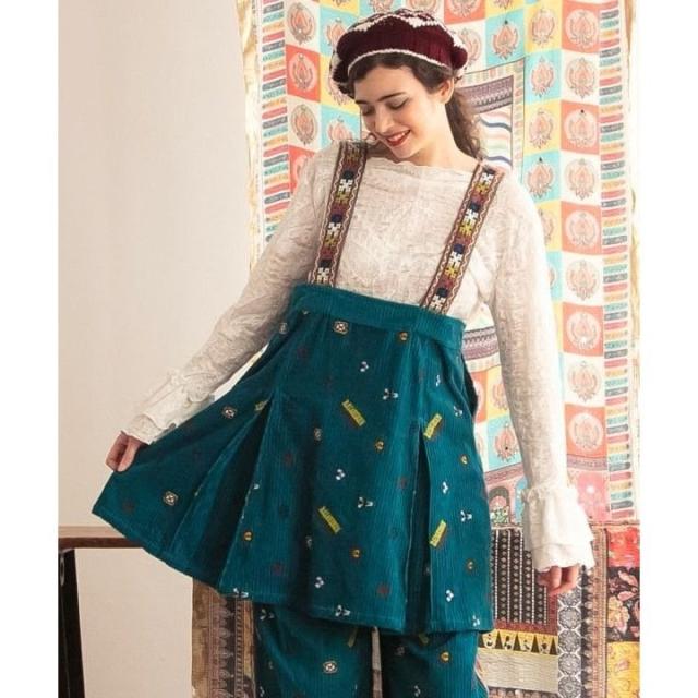 チャイハネ（CAYHANE）/【チャイハネ】ジャーティショートジャンパースカート