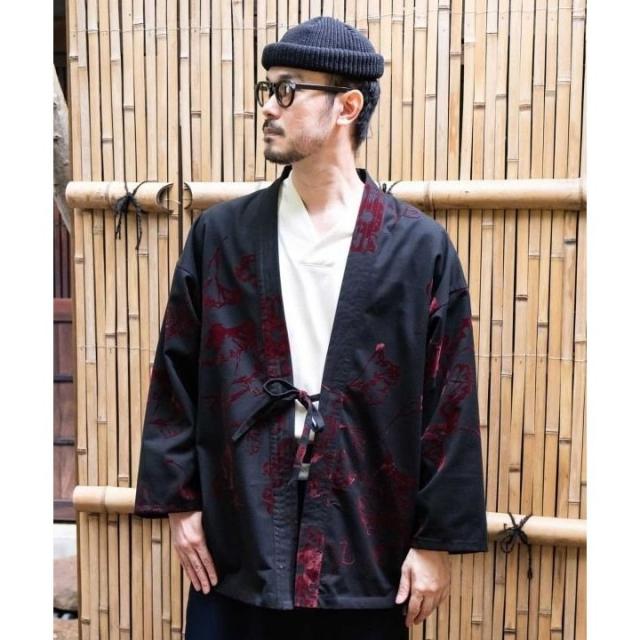 カヤ（kaya）/【カヤ】霞葉紋メンズ羽織