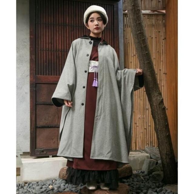 カヤ（kaya）/【カヤ】寒の着 新ケープコート