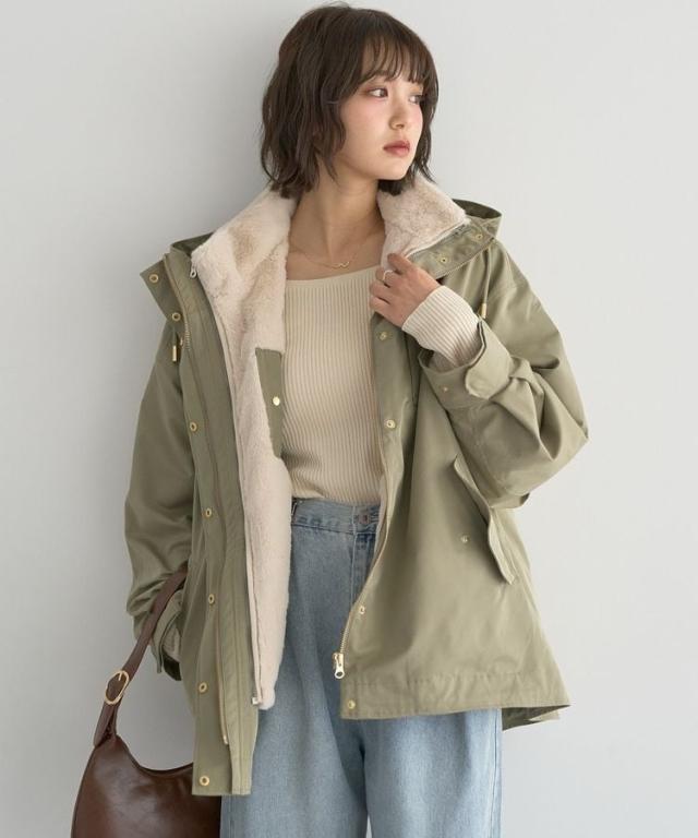 アースミュージック＆エコロジー（earth music&ecology）/マルチウェイマウンテンパーカー