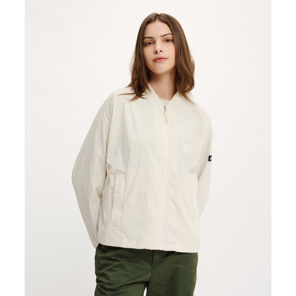 エーグル（AIGLE）/UVカット 撥水加工 ショート丈 ドルマンスリーブ ジップアップ ブルゾン