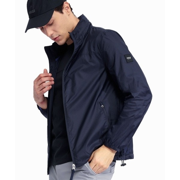 エーグル（AIGLE）/撥水 ライトウェイト パッカブルフーデッドナイロンジャケット / フード収納可