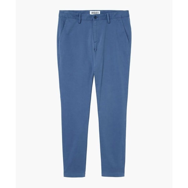エーグル（AIGLE）/スリムフィット オーガニックコットンテーパードチノパンツ