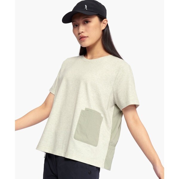 エーグル（AIGLE）/UVカット 吸水速乾 ダブルパッチポケット半袖Tシャツ