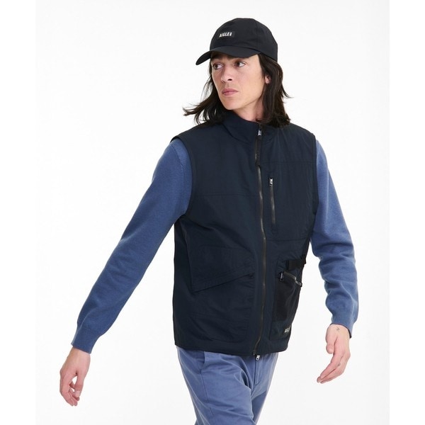 エーグル（AIGLE）/撥水マルチポケット ナイロンジレベスト