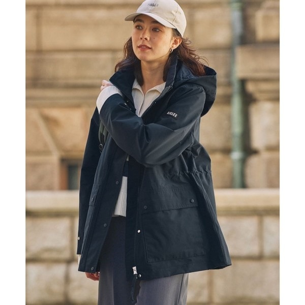 エーグル（AIGLE）/GORE−TEX 防風 防水 透湿 2レイヤージャケット RP フード脱着可