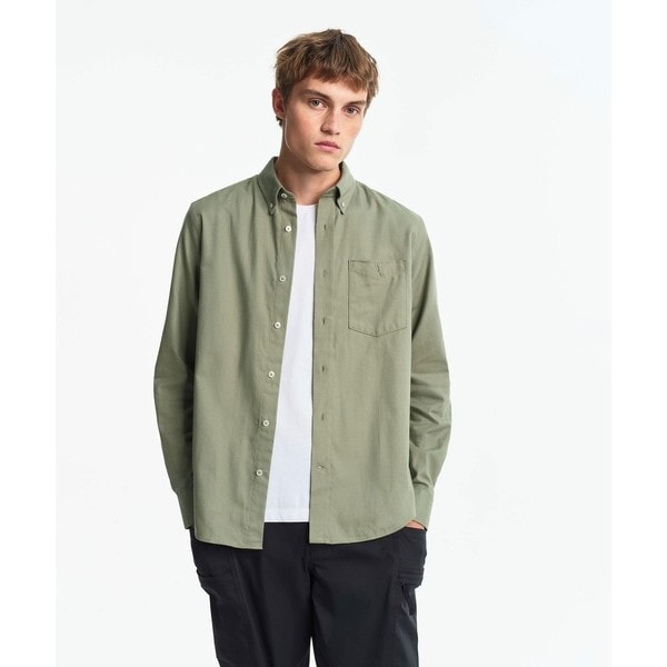 エーグル（AIGLE）/フランネルボタンダウンシャツ