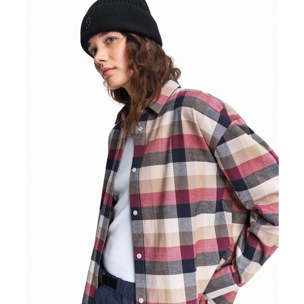 エーグル（AIGLE）/フランネルチェックシャツ