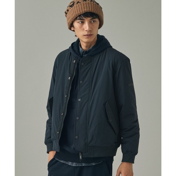 エーグル（AIGLE）/撥水 REPREVE中綿 リバーシブル キルティングブルゾン