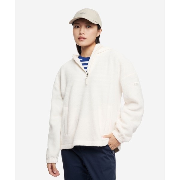 エーグル（AIGLE）/ポーラーテック ハーフジップフリースパーカー / POLARTEC THERMAL PRO