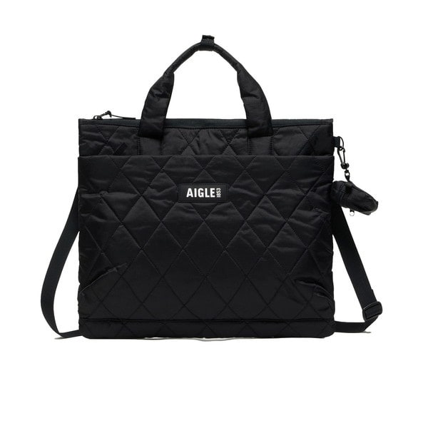 エーグル（AIGLE）/キルティング 2wayショルダーバッグ ミニポーチ付き