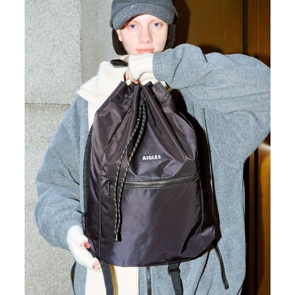 エーグル（AIGLE）/撥水 アーバン 巾着ナイロンバックパック