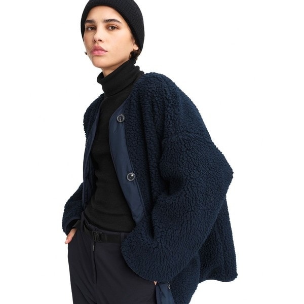 エーグル（AIGLE）/撥水 リバーシブル キルティングボア シェルパジャケット