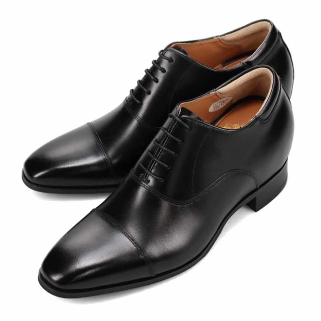 マドラス（madras）/BEE CLASSIC　内羽根ストレートチップ・スタイルアップシューズ（ヒールアップ７cm）