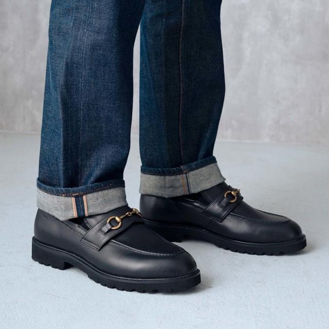 マドラス（madras）/マドラス madras メタインソール搭載シューズ  ビット金具付きスリッポンカジュアルシューズ