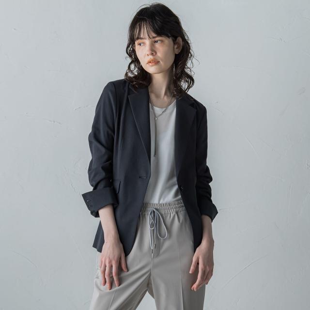 ラエフ（la．f．．．）/【大きいサイズ】シェルタリングドライジャケット≪洗濯機で洗える/セットアップ対応≫