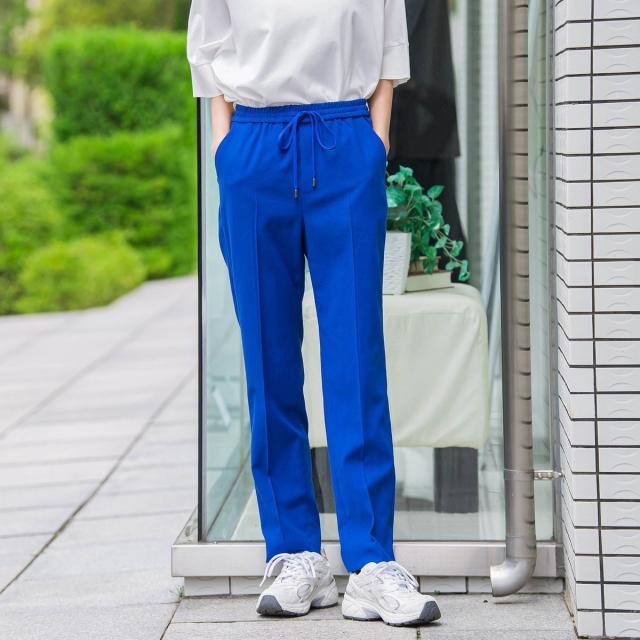 ラエフ（la．f．．．）/【WEB限定/大きいサイズ】シェルタリングテーパードパンツ≪洗濯機で洗える≫