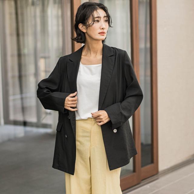 ラエフ（la．f．．．）/【大きいサイズ】シアージャケット≪手洗い可能≫