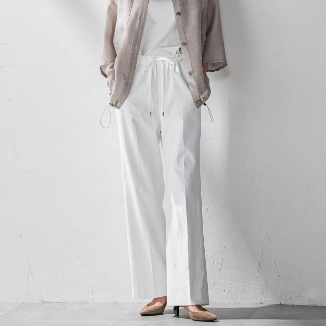 ラエフ（la．f．．．）/【大きいサイズ】【biyori】シェルタリングドライオックスワイドパンツ≪洗濯機で洗える≫