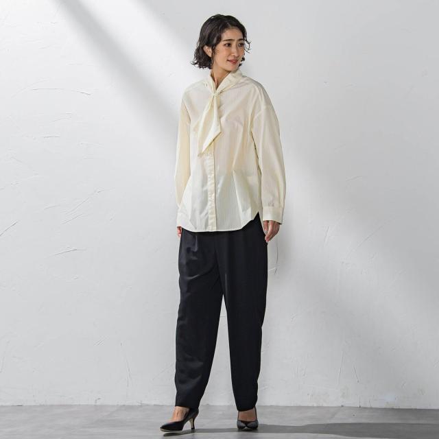 ラエフ（la．f．．．）/【大きいサイズ】キレリテーパードパンツ≪洗濯