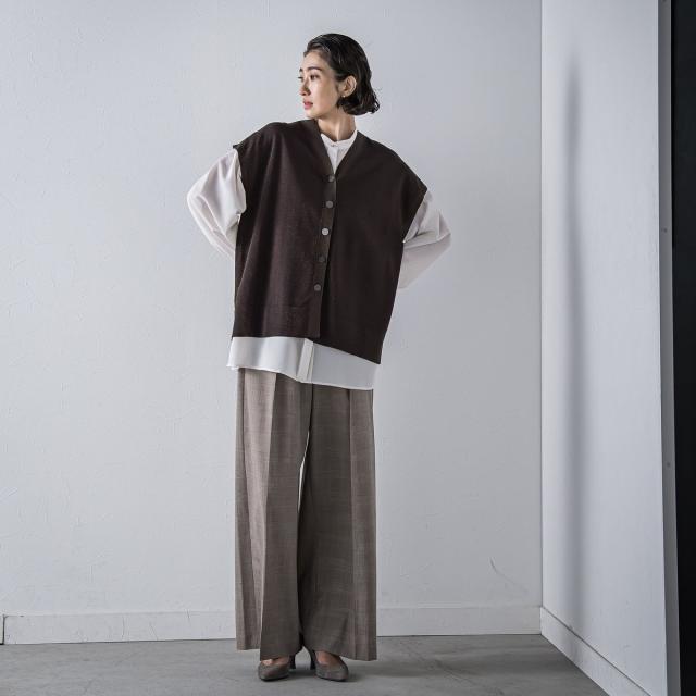 ラエフ（la．f．．．）/【大きいサイズ】”一枚でもレイヤードにも”ラメ