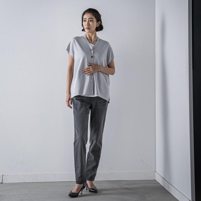 ラエフ（la．f．．．）/【大きいサイズ】”一枚でもレイヤードにも”ラメ