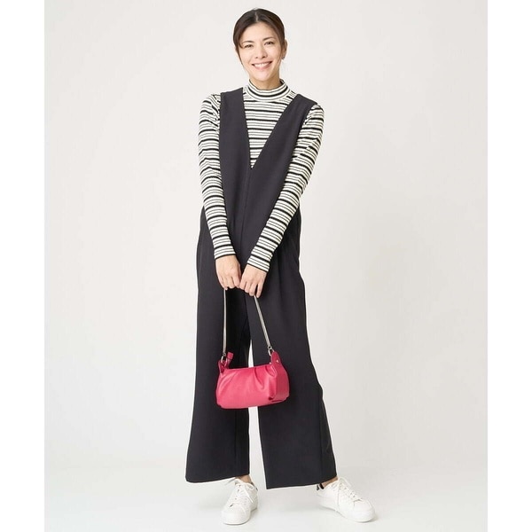 ジョルジュ・レッシュ（ES RECH）/ダブルクロスVネックオールインワン