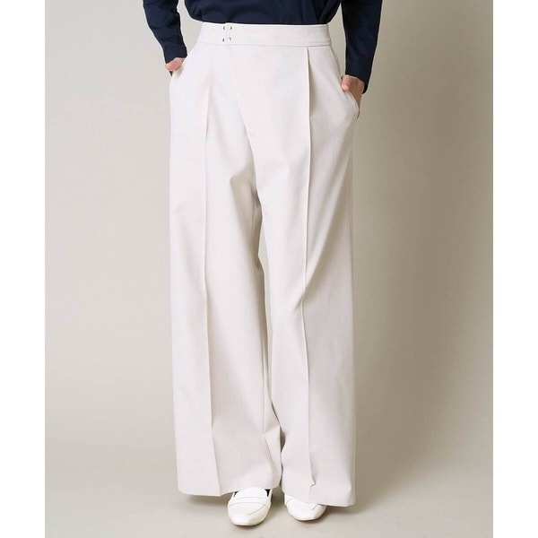 ジョルジュ・レッシュ（ES RECH）/[日本製]アシンメトリーワイドパンツ