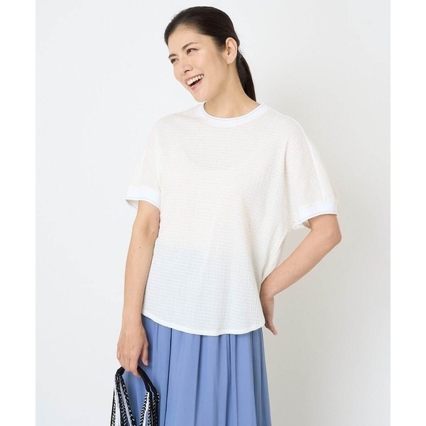 ジョルジュ・レッシュ（ES RECH）/シャーリングドルマンスリーブカットソー