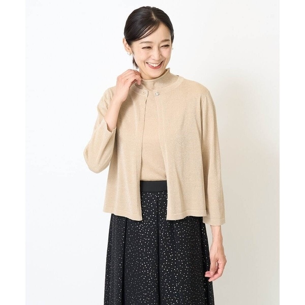 ジョルジュ・レッシュ（ES RECH）/[アンサンブル対応]スパークラメニットカーディガン