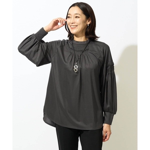 ジョルジュ・レッシュ（ES RECH）/[接触冷感]スーパークールボリュームスリーブカットソー