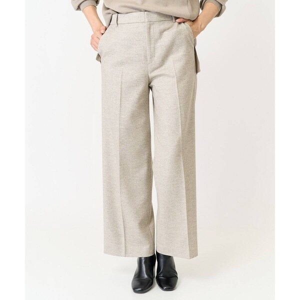 ジョルジュ・レッシュ（ES RECH）/[日本製]ラメツイードワイドストレートパンツ