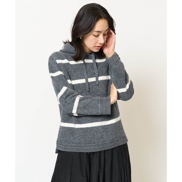 ジョルジュ・レッシュ（ES RECH）/パイルジャカードフードプルオーバー