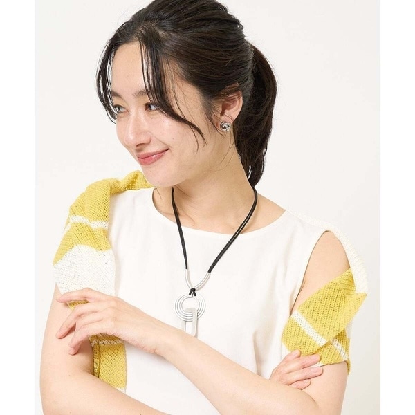 ジョルジュ・レッシュ（ES RECH）/[日本製/多機能素材]カットジョーゼットタンクトップ