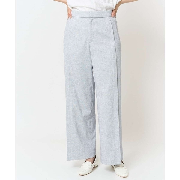 ジョルジュ・レッシュ（ES RECH）/[日本製/接触冷感/吸水速乾/紫外線防止]サイドタックワイドパンツ