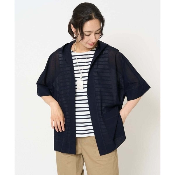 ジョルジュ・レッシュ（ES RECH）/シアーフードカーディガン